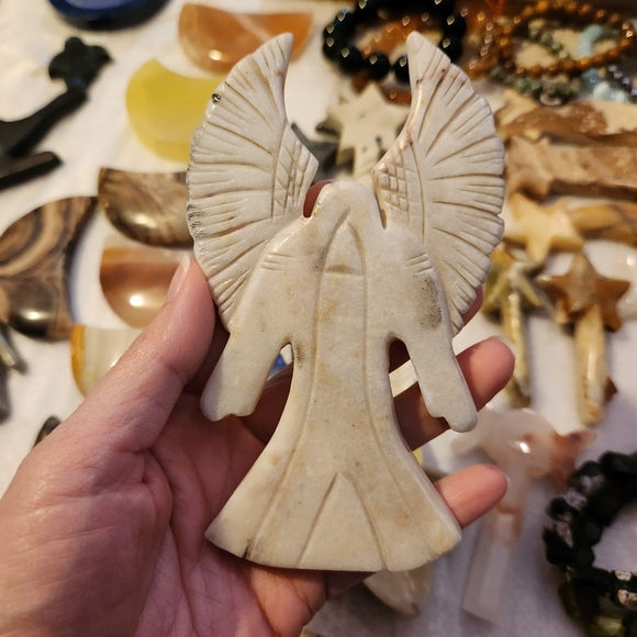 Accents | Angel In White Jasper | Poshmark
